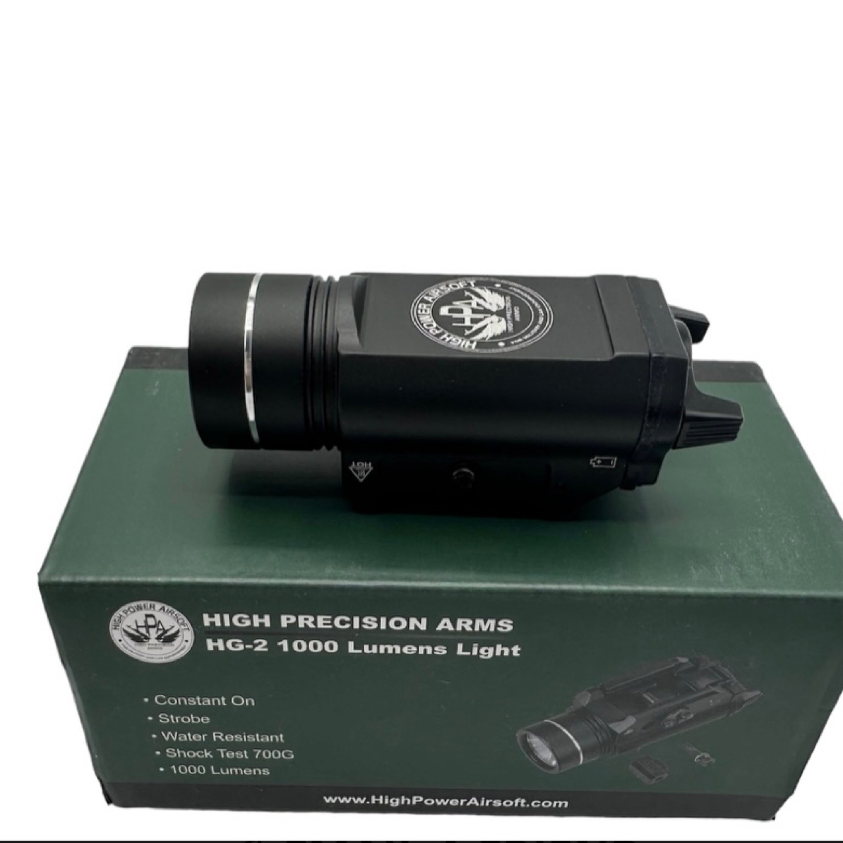 High Power Airsoft Rifle Light 1000 Lumens with Pressure Pad | Nomad ...