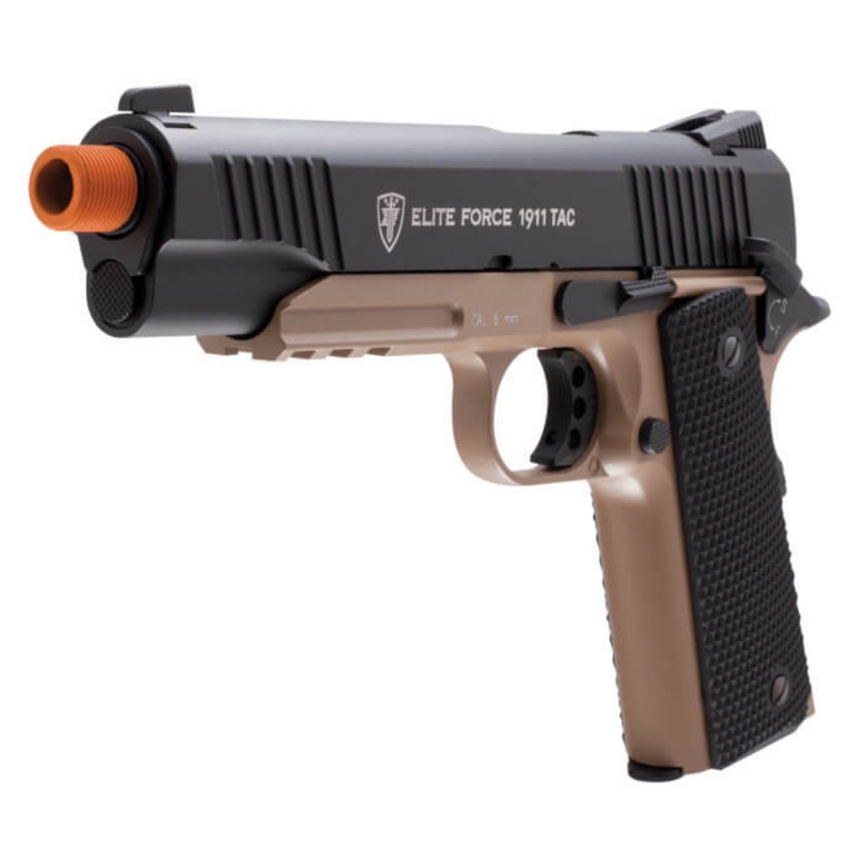 Umarex | Elite Force Tan 1911 Tactical CO2 GBB | Nomad Milsim LLC