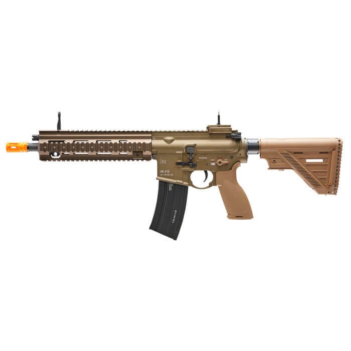 HK 416 A5 AEG 6MM TAN AIRSOFT RIFLE HPA BUILD | Nomad Milsim LLC