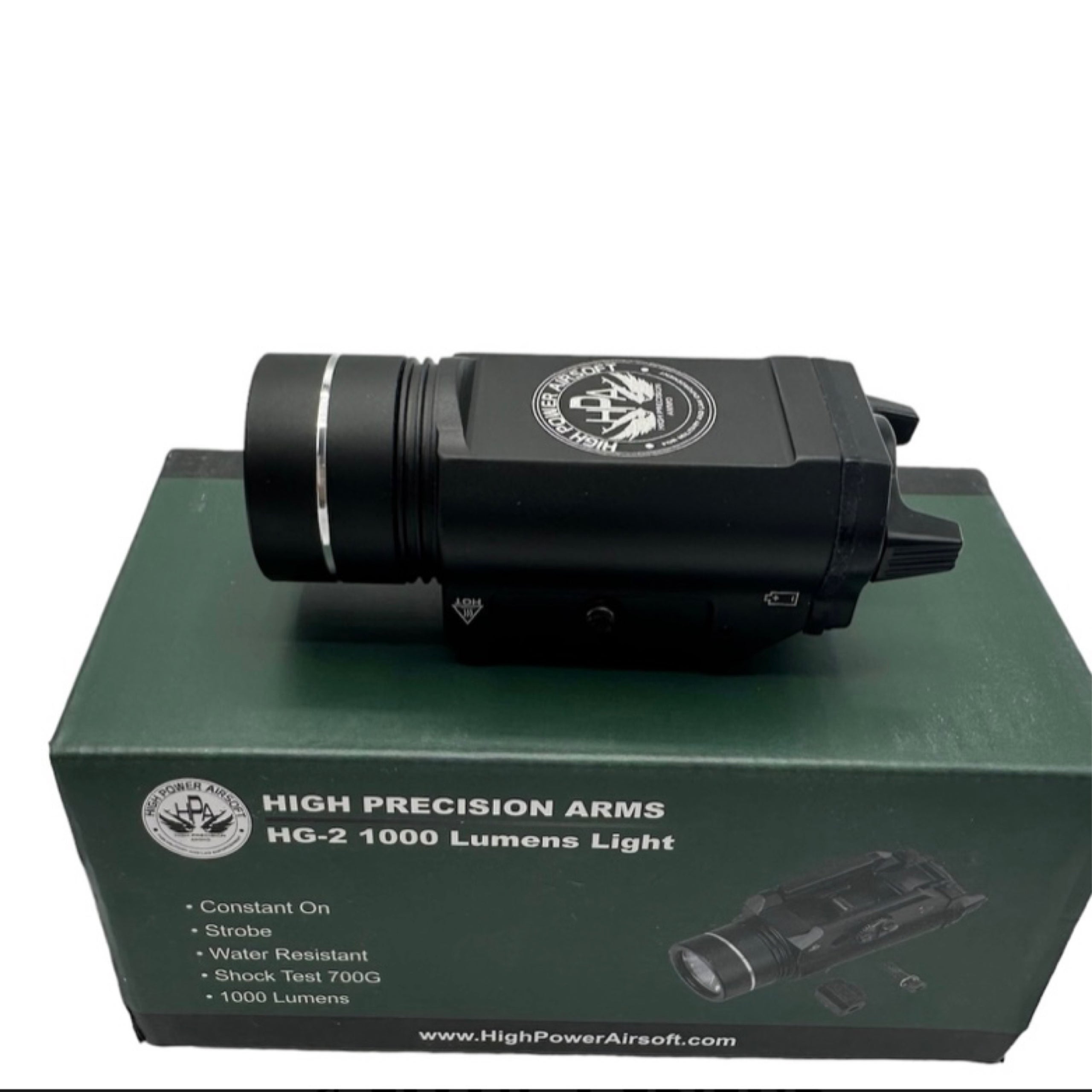 High Power Airsoft Rifle Light 1000 Lumens with Pressure Pad | Nomad ...