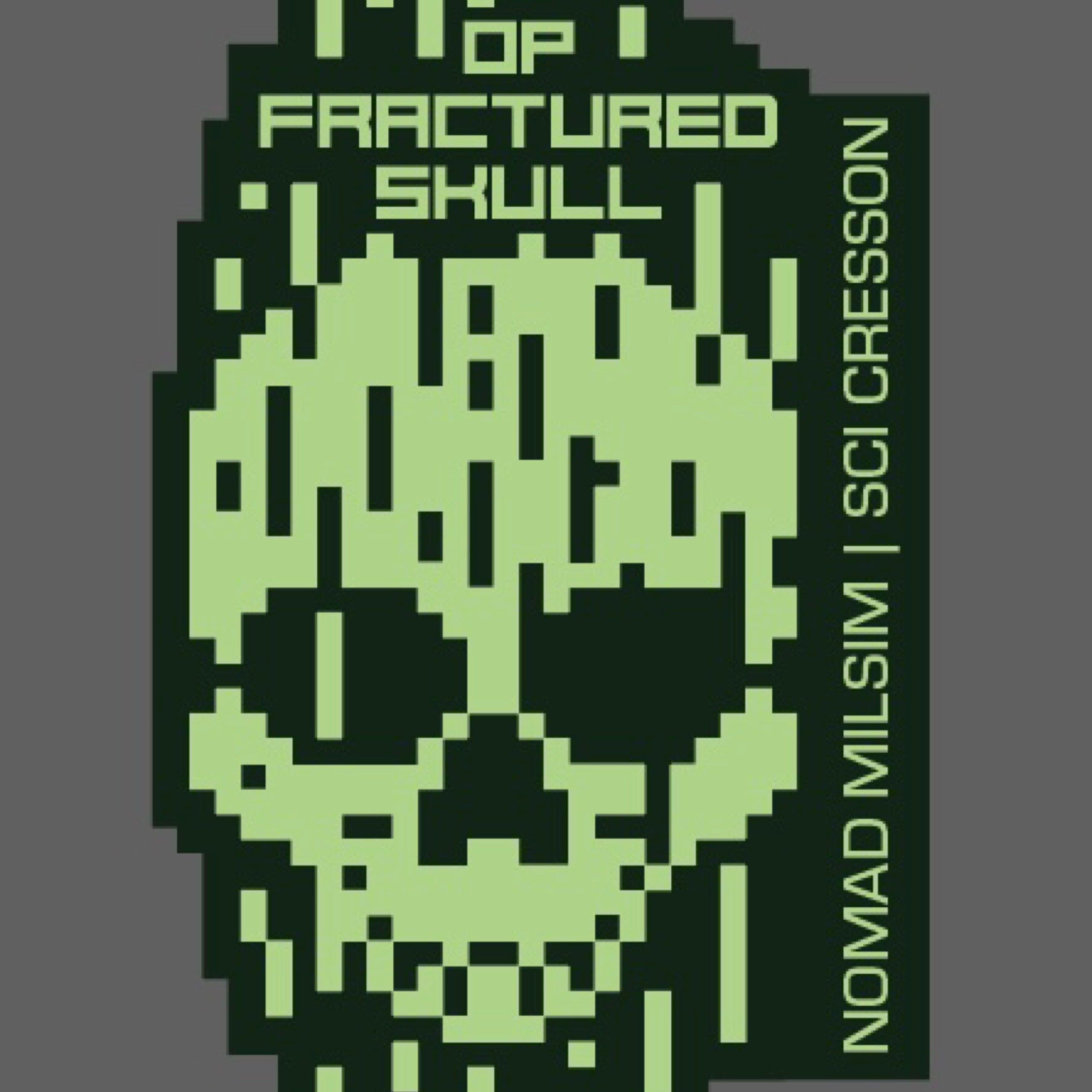 Custom OP Fractured Skull Hoodie | Nomad Milsim LLC